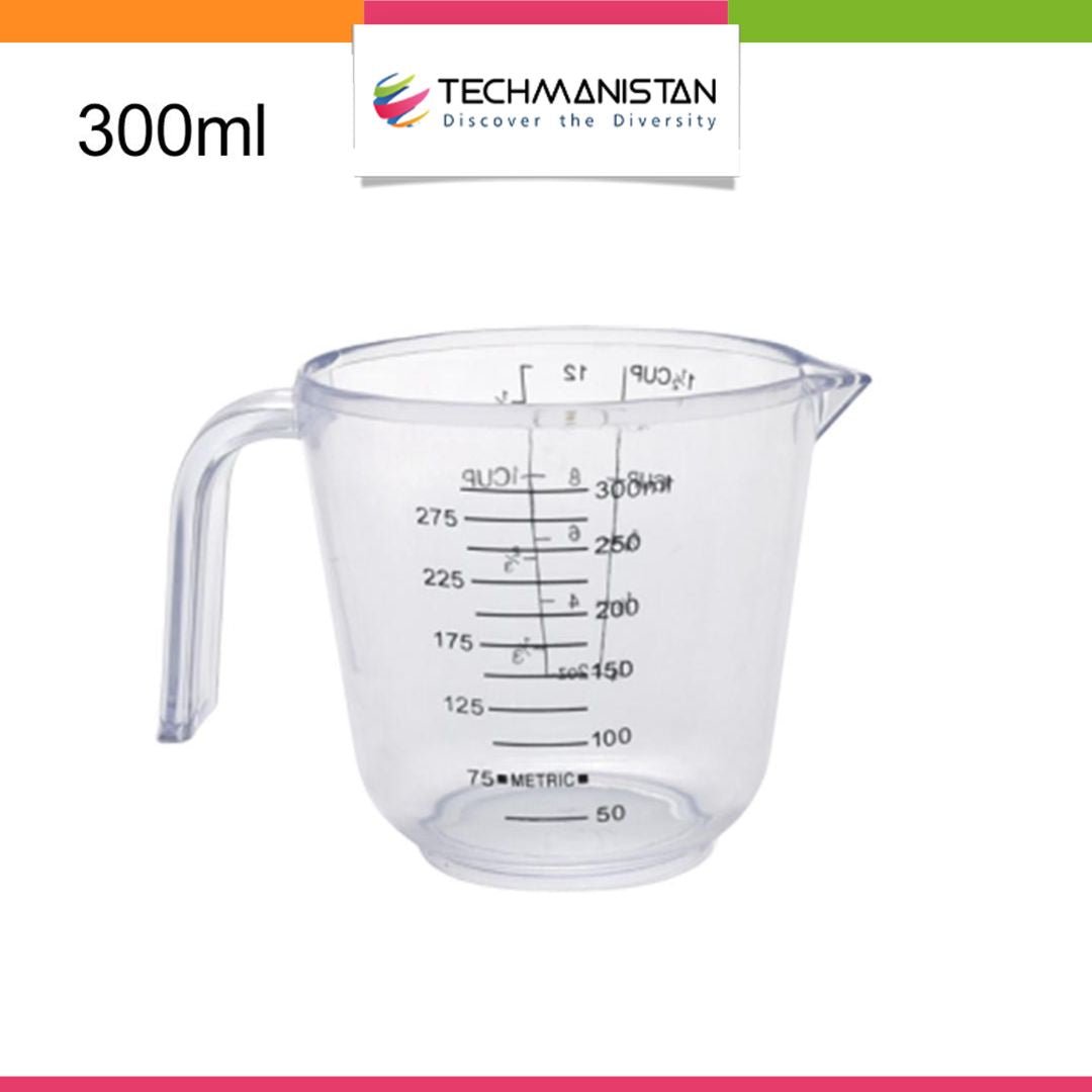 Acrylic Measuring Jug with Scale - Techmanistan