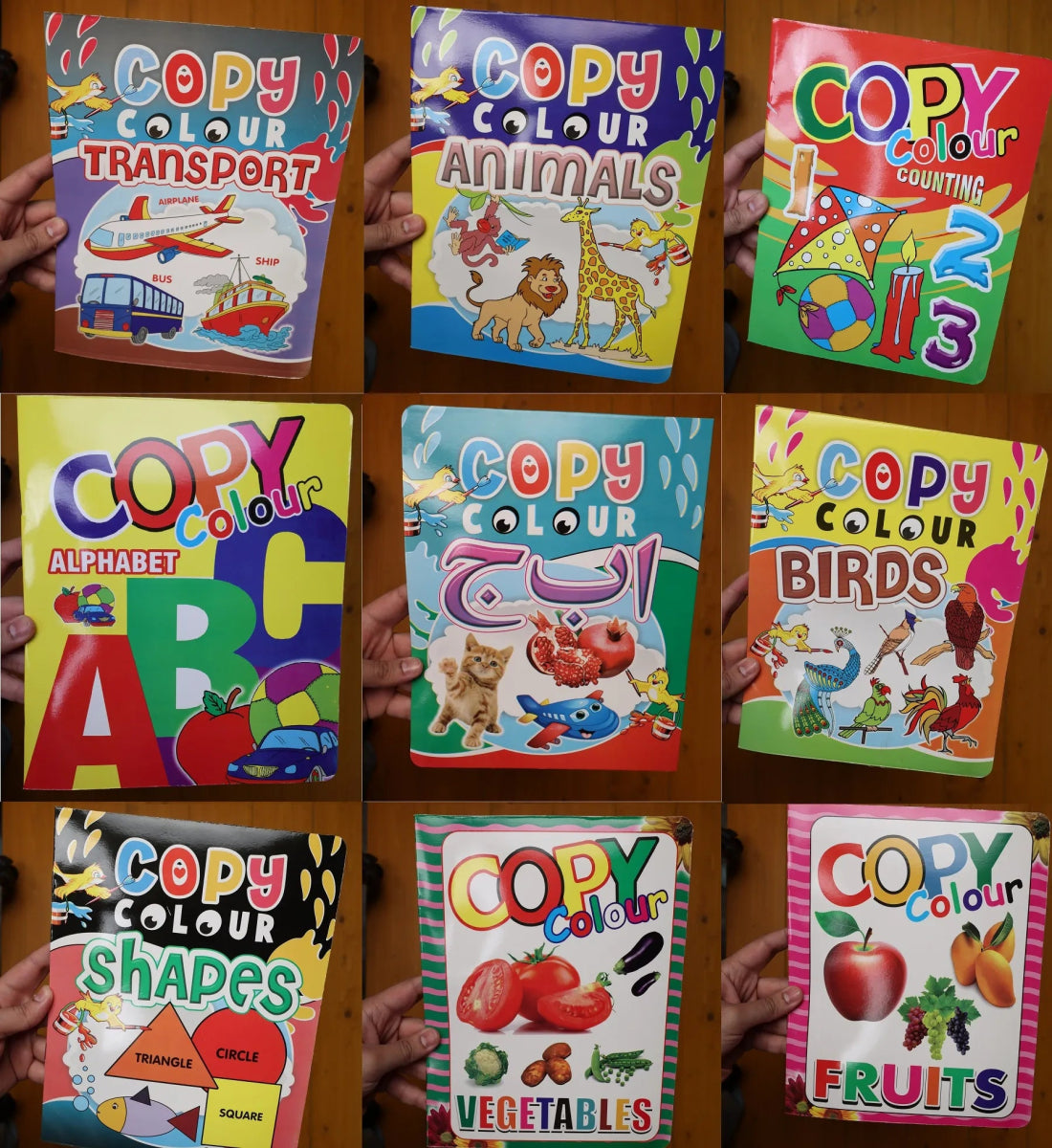 Pack of 6 - Random Themed/Subject Kids Learning Objects/Letters ...