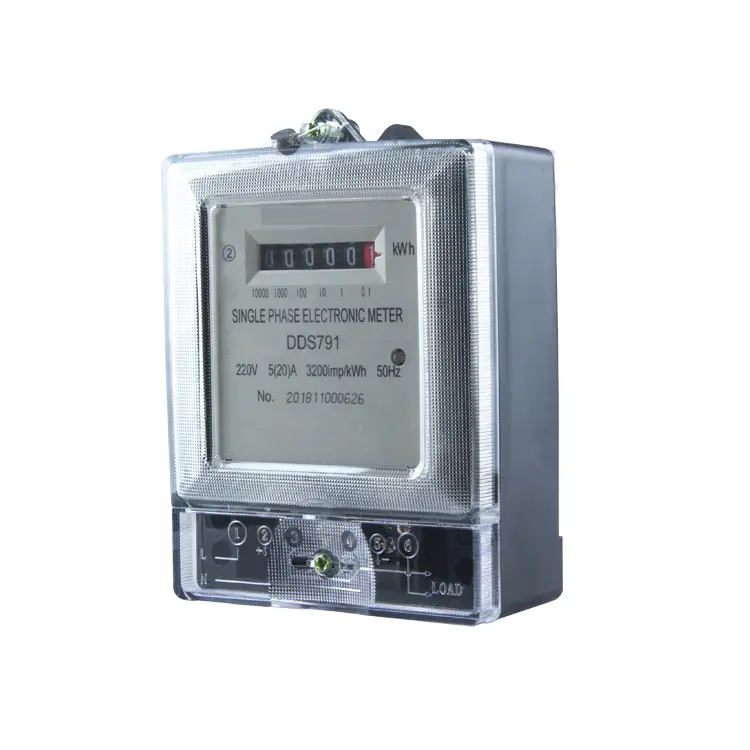 Techmanistan Single Phase Electric Meter, Digital Meter, Sub Meter